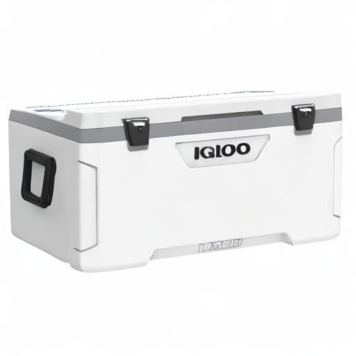 Igloo Marine Contour 100 Quart Ice Chest with Foam Insulation and UV ...