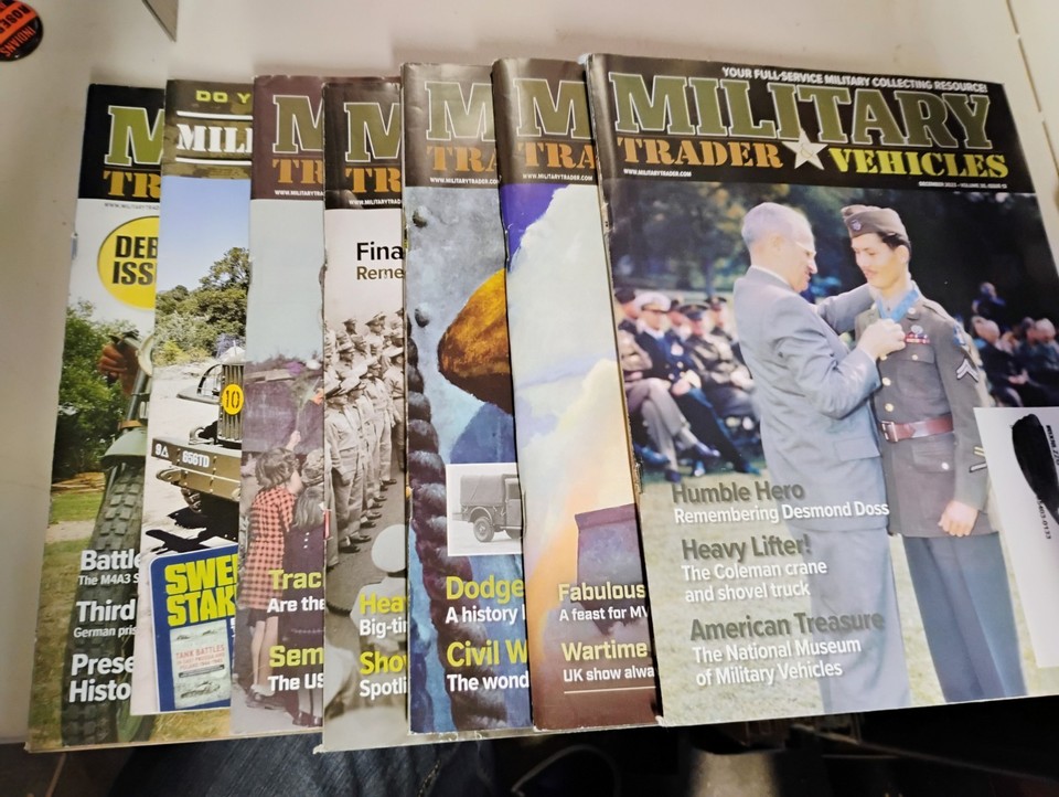 Military Trader Magazine Lot Of 35 Nice Condition Great Readers | eBay