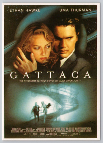 Gattaca 1997 Film Ethan Hawke Uma Thurman - German Language Movie ...