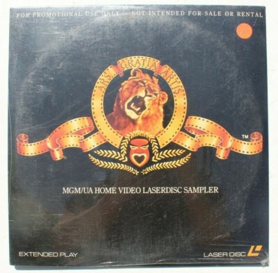 Vintage Sealed 1990 MGM/US Home Video Laserdisc Sampler Promotional ...