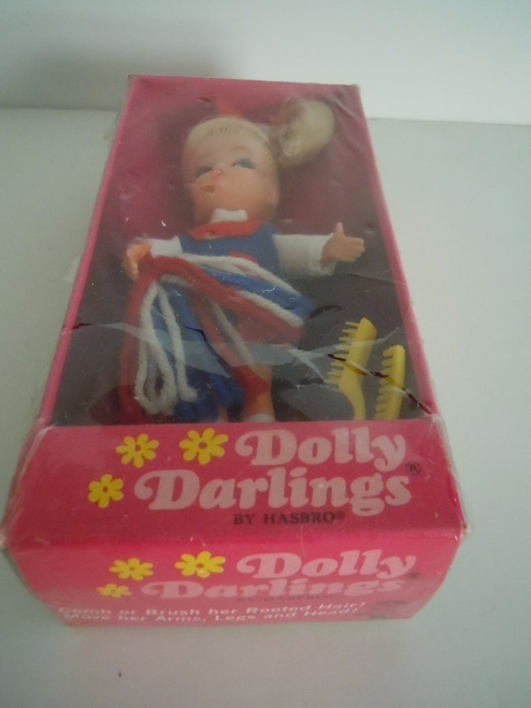 SUPER RARE ! VINTAGE HASBRO 1966 " GO-TEAM-GO # 8511 DOLLY DARLINGS ...