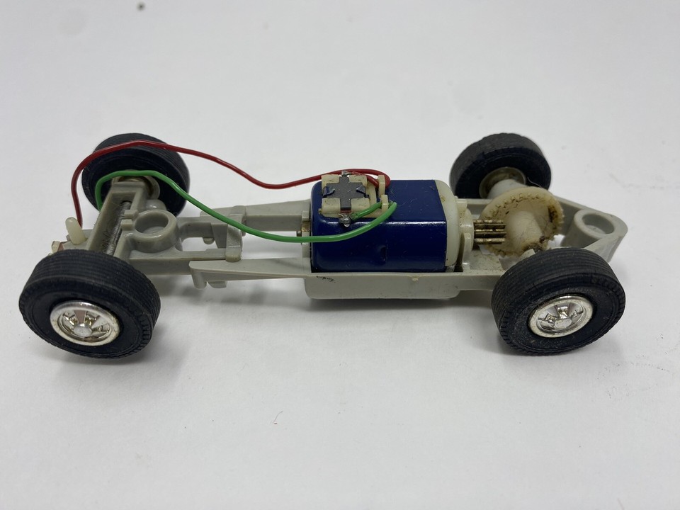 VINTAGE RARE ELDON DODGE CHARGER ROAD RACE SLOT CAR SET IN ORIGINAL BOX ...