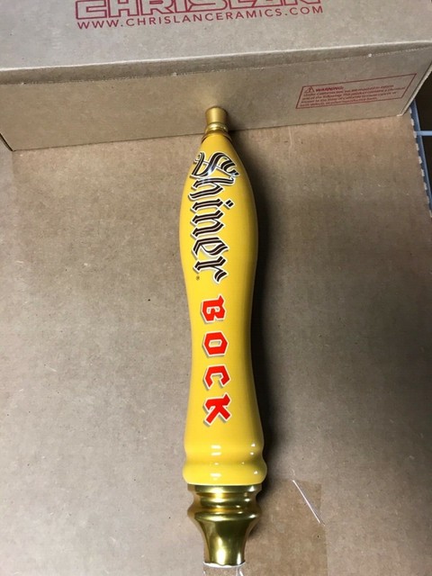 SHINER BOCK Pub Style Tap Handle Shiner Texas 12” length -New | eBay