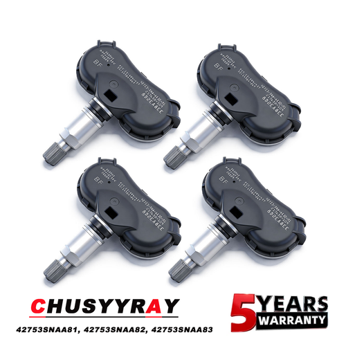 4pcs 42753-SNA-A83 TPMS Tire Pressure Sensors For Honda CR-Z Civic ...