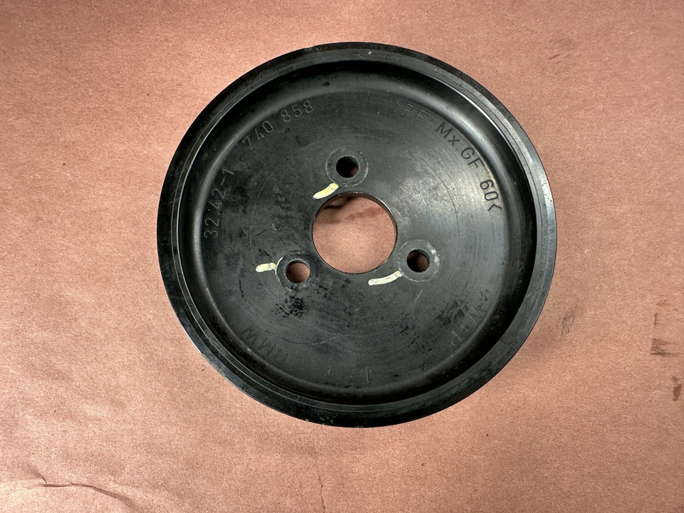 BMW E36 Z3 E46 E39 E53 X5 3.0L M54 Power Steering Pump Pulley OEM 59K ...