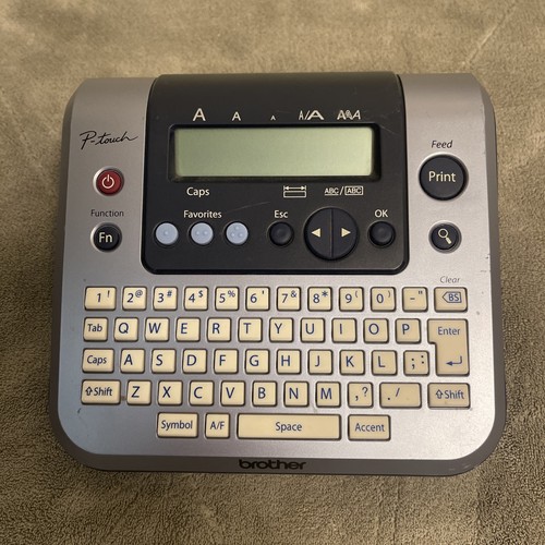 Brother P Touch Model# PT 1280 Thermal Printer Label Maker Tested ...