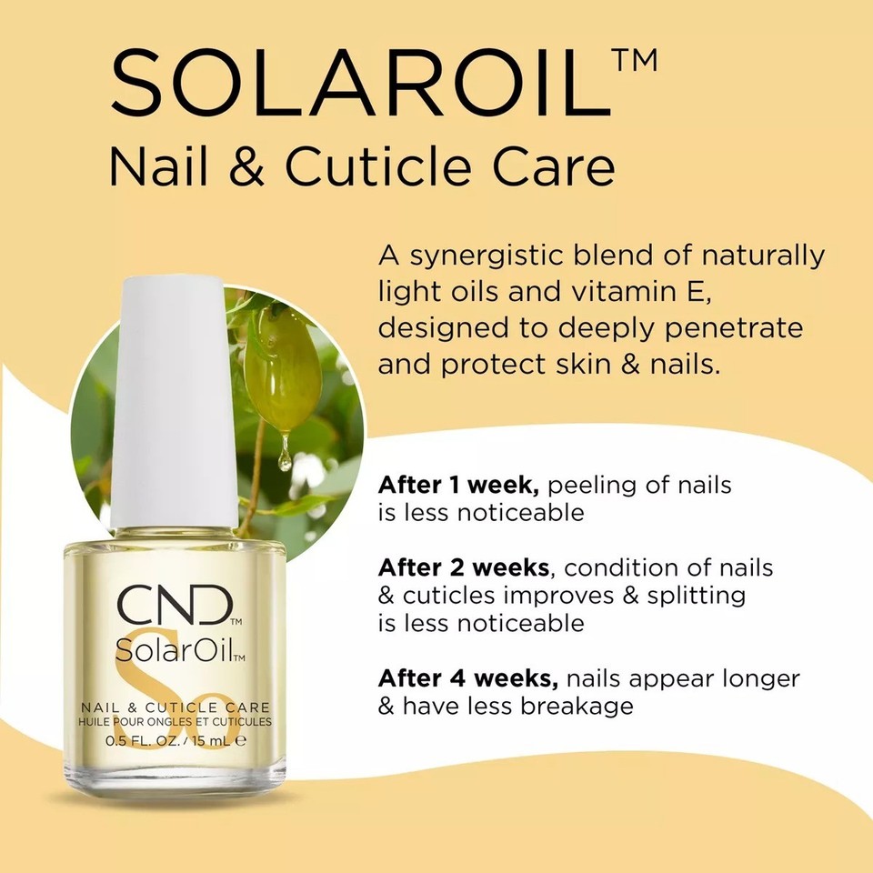 CND Solar Oil Nail & Cuticle conditioner 0.5 oz 639370913315| eBay