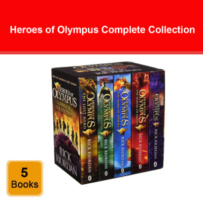 Heroes of Olympus Complete Collection 5 Books Box Set by Rick Riordan ...