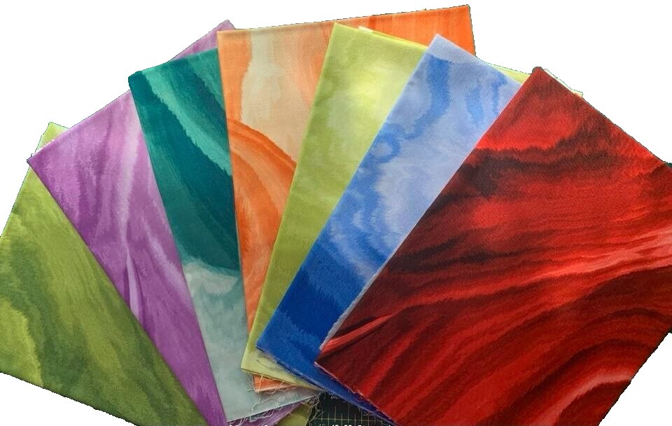 Glacier: by Caryl Bryer Fallert for Benartex - 7 prints (50x110 cms) | eBay