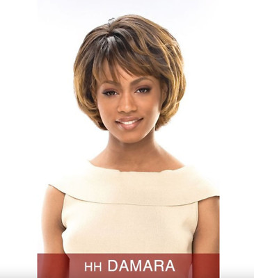 SALE Vanessa 100% Human HH Damara Hard Curls Roller Set Style Wig | eBay