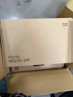 Cisco Meraki MS225-24P-HW 24-Ports PoE Ethernet Switch | eBay