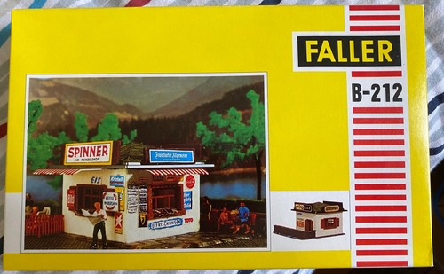 FALLER HO kiosque moderne quai B 212 BO gare | eBay
