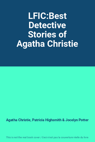 LFIC:Best Detective Stories of Agatha Christie, Agatha Christie ...