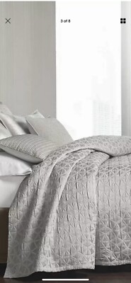 Hotel Collection Interlattice F/Queen Matelasse Coverlet +2Standard ...