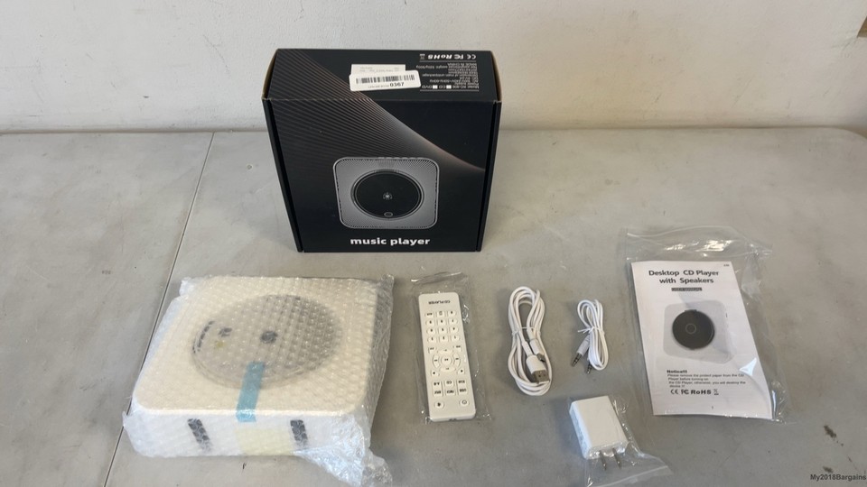Desktop Vertical CD Player with Speakers HiFi, Portable CD | eBay