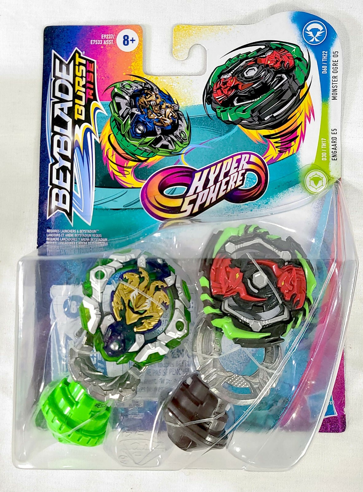 Lot Of 3 Beyblade Burst Rise Hyper Sphere 2 Packs Roktaver Engaard ...