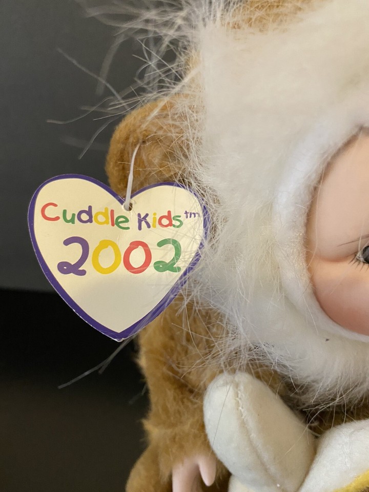 VTG 2002 Geppeddo Cuddle Kids MILO MONKEY Porcelain Face Monkey Doll | eBay