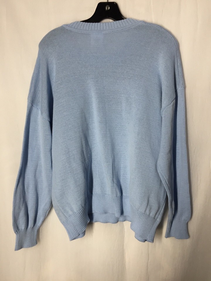 Cinnamroll Hello Kitty Sweater Blue Pull Over Blue With Front ...