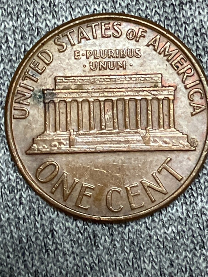 1978 D PENNY Denver Mint Rare Filled Mint Mark Error | eBay