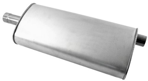 Walker Quiet-Flow SS 21602 Direct Fit Exhaust Muffler 2.5" Inlet (ID) 2 ...