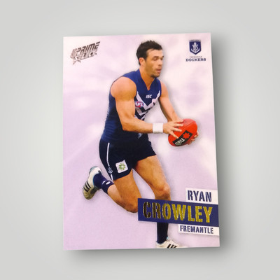 2013 Select AFL Prime Common card - Freemantle - Ryan Crowley | eBay ...