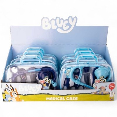 Bluey Doctor Medical Playset Carry Case | Kids Role Play Toy Set New ...