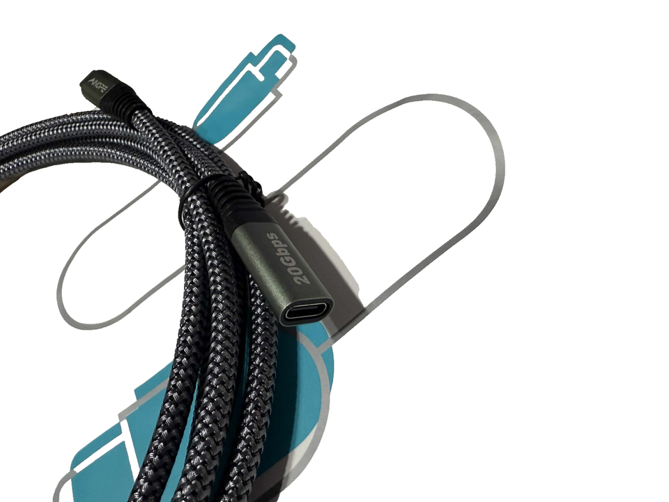 ANOPE USB-C to USB-C Cable – 20Gbps High-Speed Data Transfer – Nylon ...