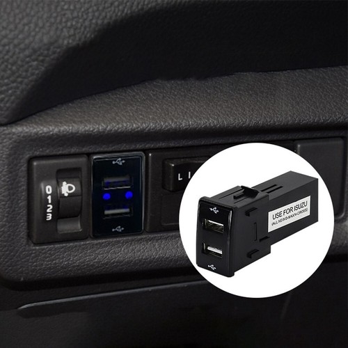 Car Charger MU-X V-Cross DC12V -DC24V Dash Blank Switch For Holden USB ...