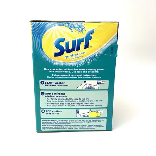 Surf Sparkling Ocean Laundry Detergent Powder - 3lb 4 oz for sale ...
