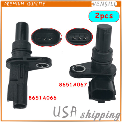 2X 2008-2010 Mitsubishi Lancer Outlander Transmission Input Output ...