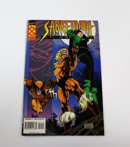 Sabretooth Comic 10 Classic Reprint 1995 Chris Claremont Alan Davis ...