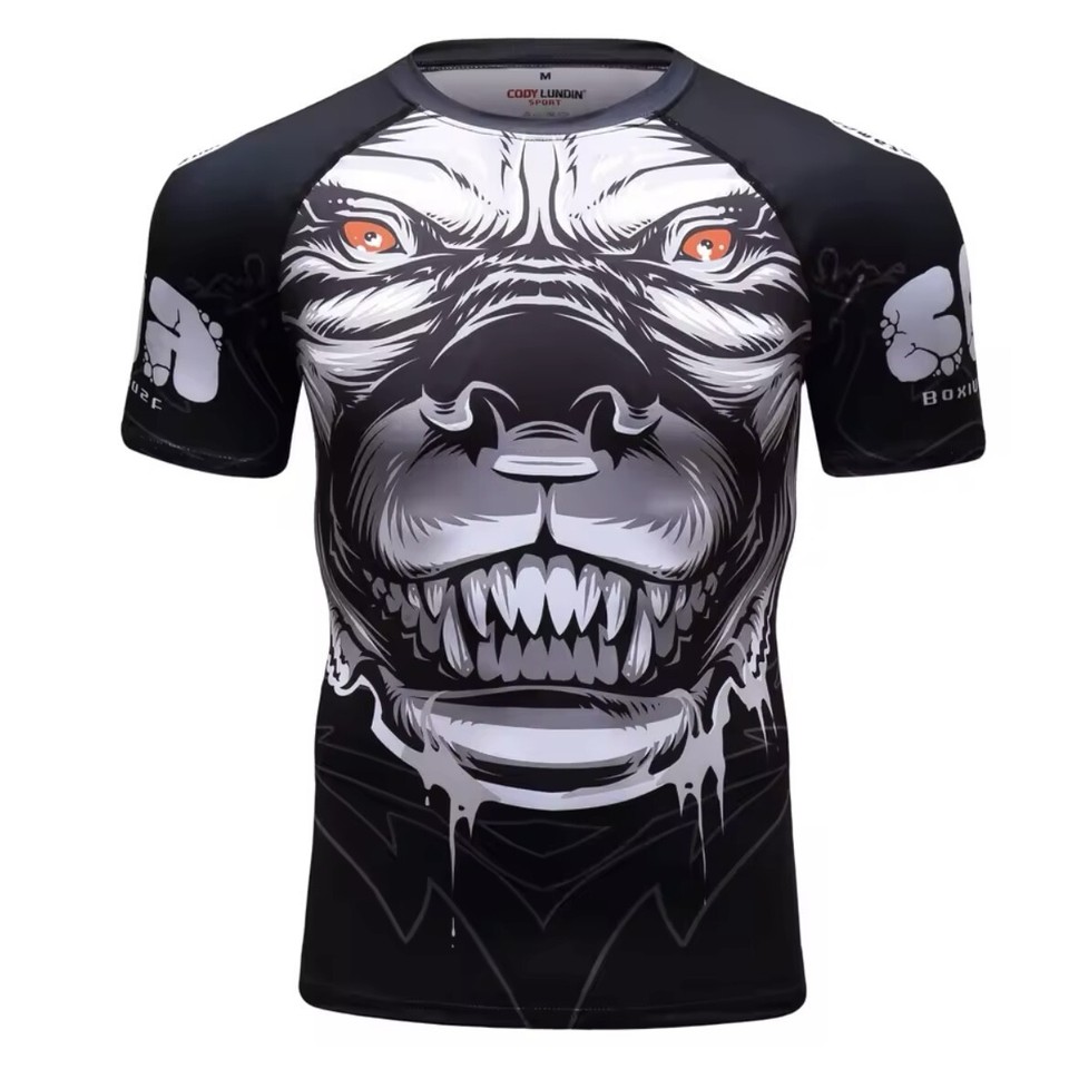 Dog BJJ No Gi Set - Rash Guard, Spats and Shorts | eBay UK