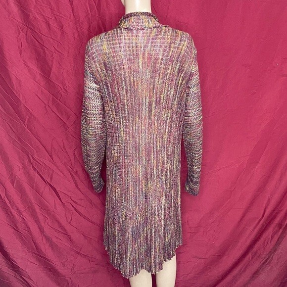 Krazy Kat Long Pleated Net Cardigan XXL | eBay