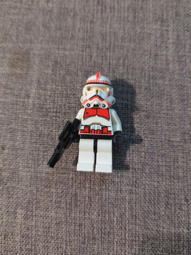 LEGO Star Wars Episode 3 Red Clone Trooper Minifigure (7655) sw0091 | eBay