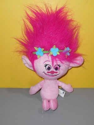 Hasbro DreamWorks Trolls Poppy Poppie Talking Plush Doll Troll Movie 14 ...