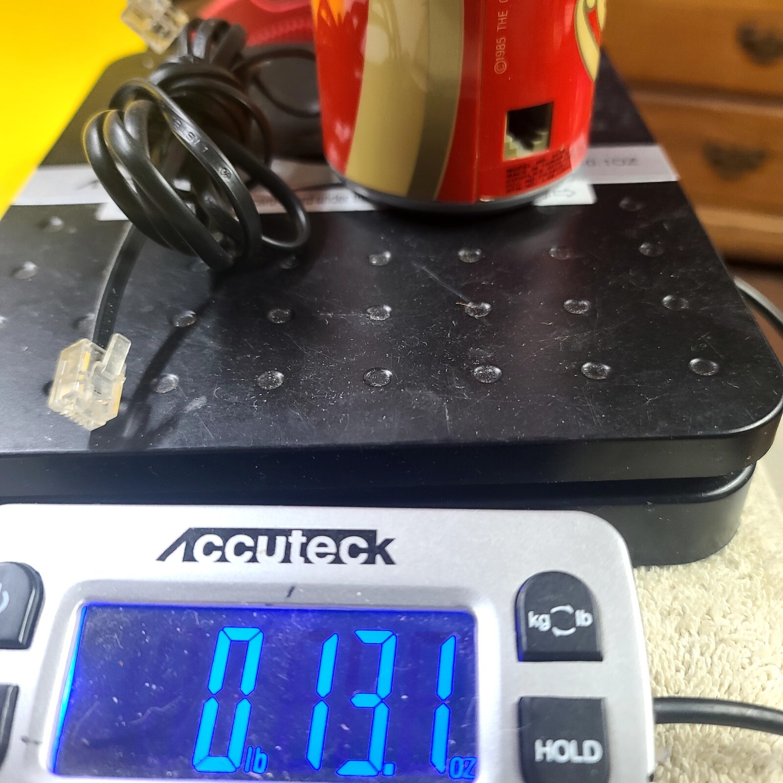 Vintage Coke Coca-cola plastic soda pop can telephone 1985 Works ...