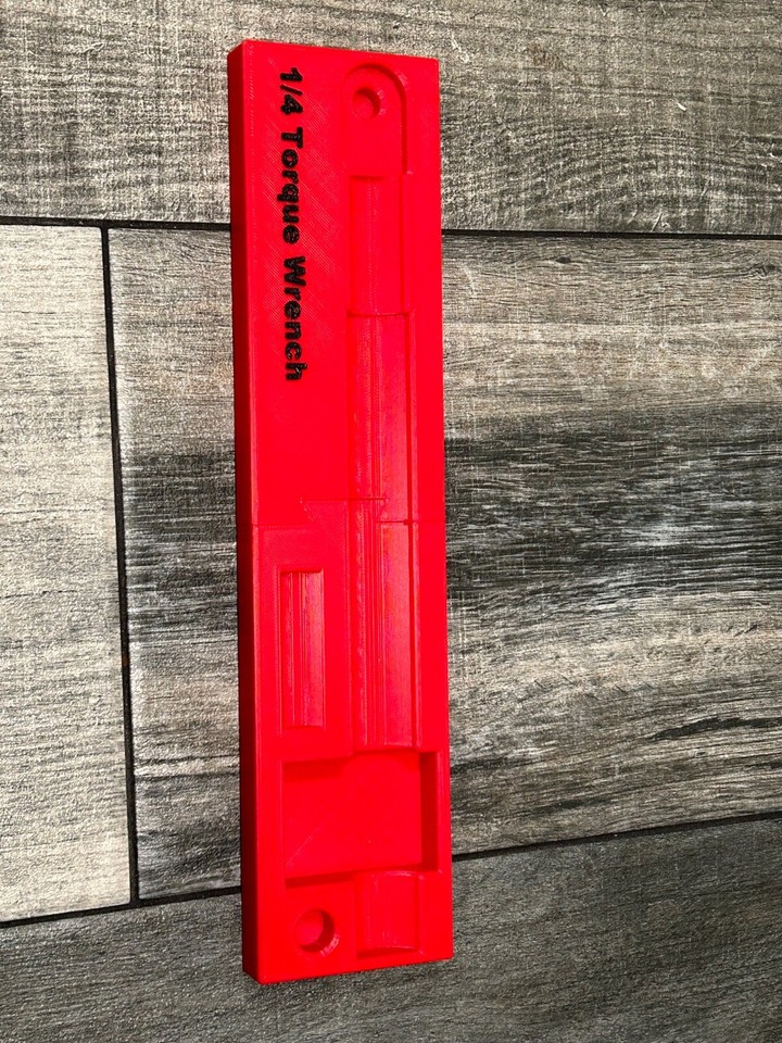 Custom Tray for Snap-on 1/4 Atech Digital Torque Wrench Organizer ...