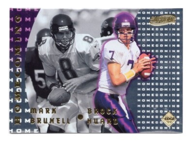 Football Card - 1999 Mark Brunell / Brock Huard HC-07 - Washington ...