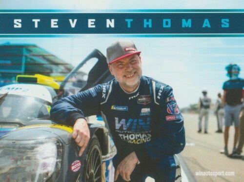 2021 STEVEN THOMAS WIN AUTOS LMP2 PETIT LE MANS IMSA WTSC POSTCARD | eBay