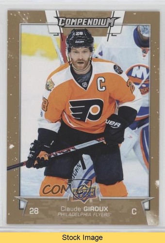 2017-18 Upper Deck Compendium Gold Claude Giroux #497 READ 0zu | eBay