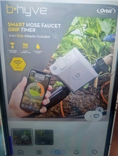 ORBIT B-HYVE SMART HOSE FAUCET IRRIGATION CONTROLLER/Wi-Fi with TIMER ...