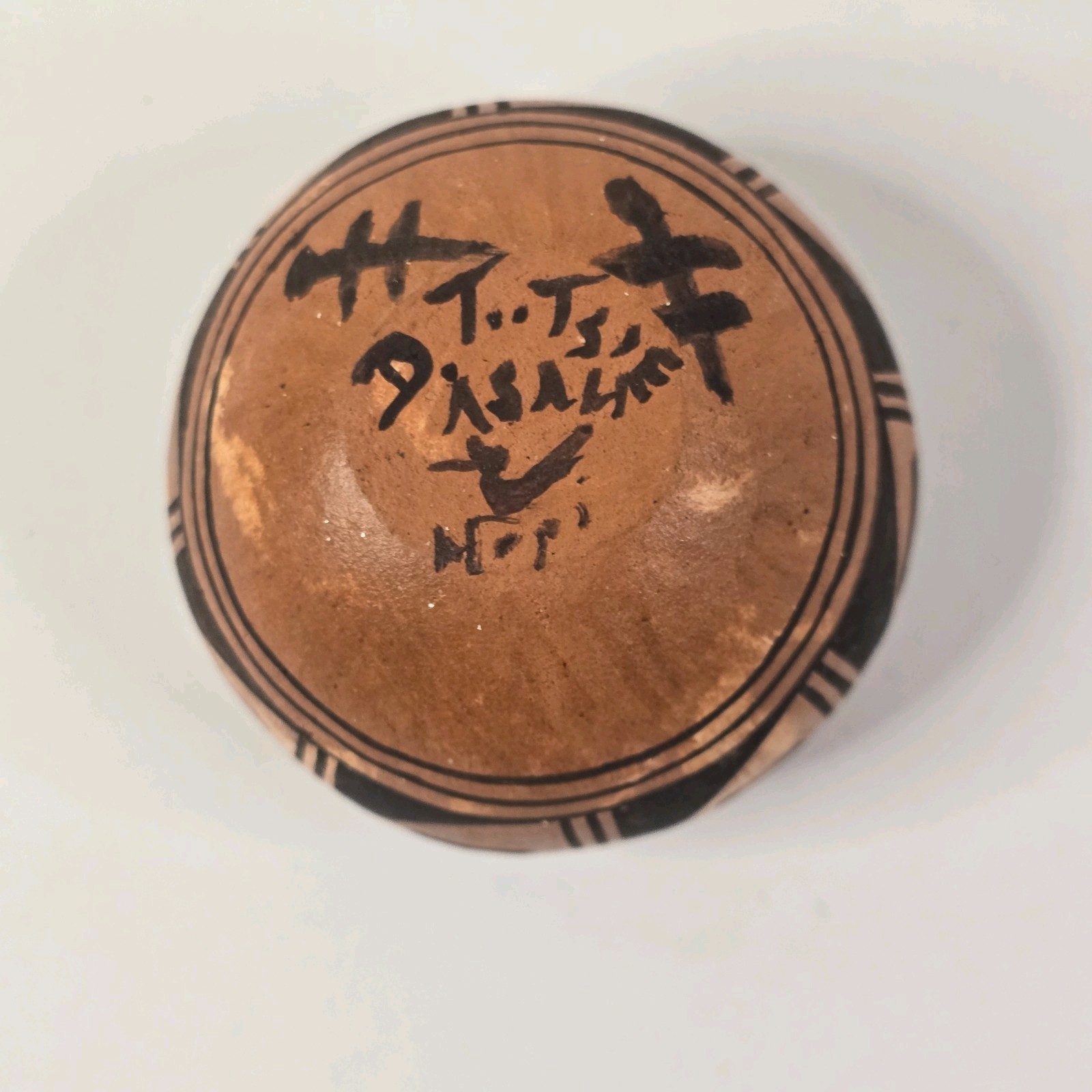 Miniature Signed Hopi Redware Pottery Bowl – 2.25” – Hand-Coiled Pot ...