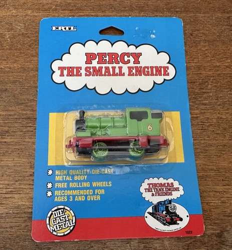 1989 ERTL Thomas Train U.K. Cloud Label Sticker Face Percy! NEW | eBay