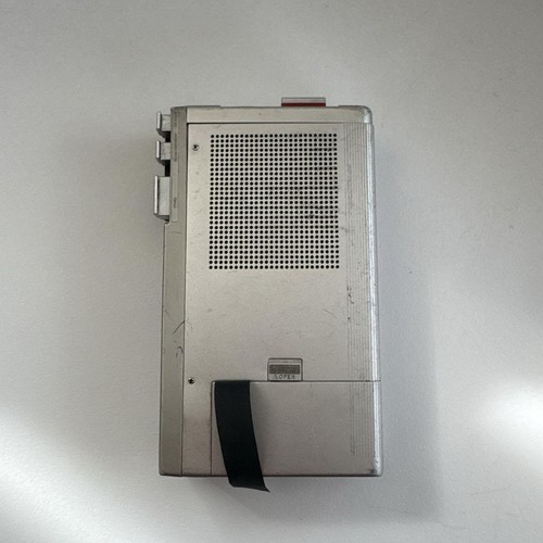 SONY TCM-100 Cassette Corder Silver Monoral Tape Player with Built-in ...