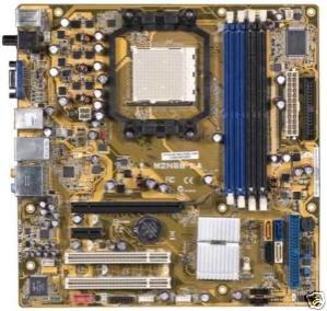 HP 5189-1661 Pavilion a6000 Socket AM2 DDR2 SDRAM Desktop Motherboard ...