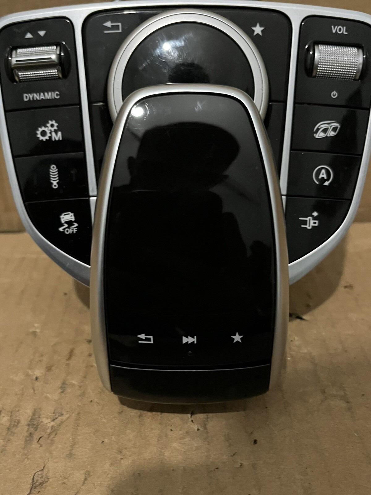 MERCEDES C63W205 MULTIMEDIA,EXHAUST,SUSPENSION TOUCHPAD SWITCH ...