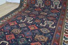 BEAUTIFUL ANTIQUE CAUCASIAN SHIRVAN RUG MUSIC FOR THE EYES COLORS kazak ...