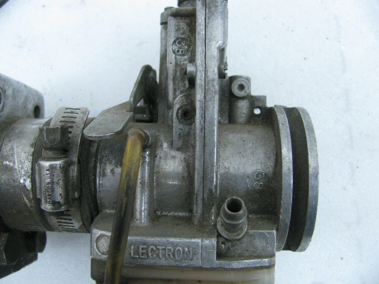 Lectron Carburetor and BTE quick throttle Harley Davidson Panhead ...