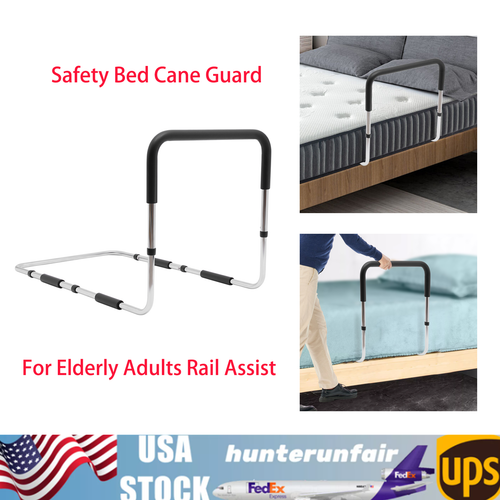 Bed Assist Rail For Elderly Bedside Fall Prevent Grab Bar Senior Stable ...