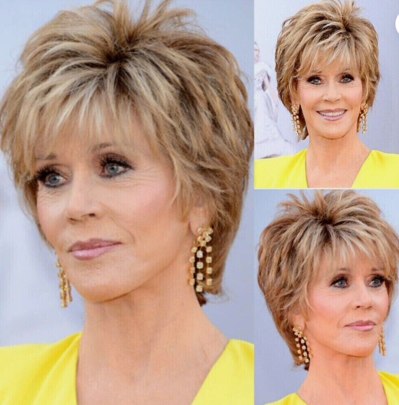 Jane Fonda Short Haircut
